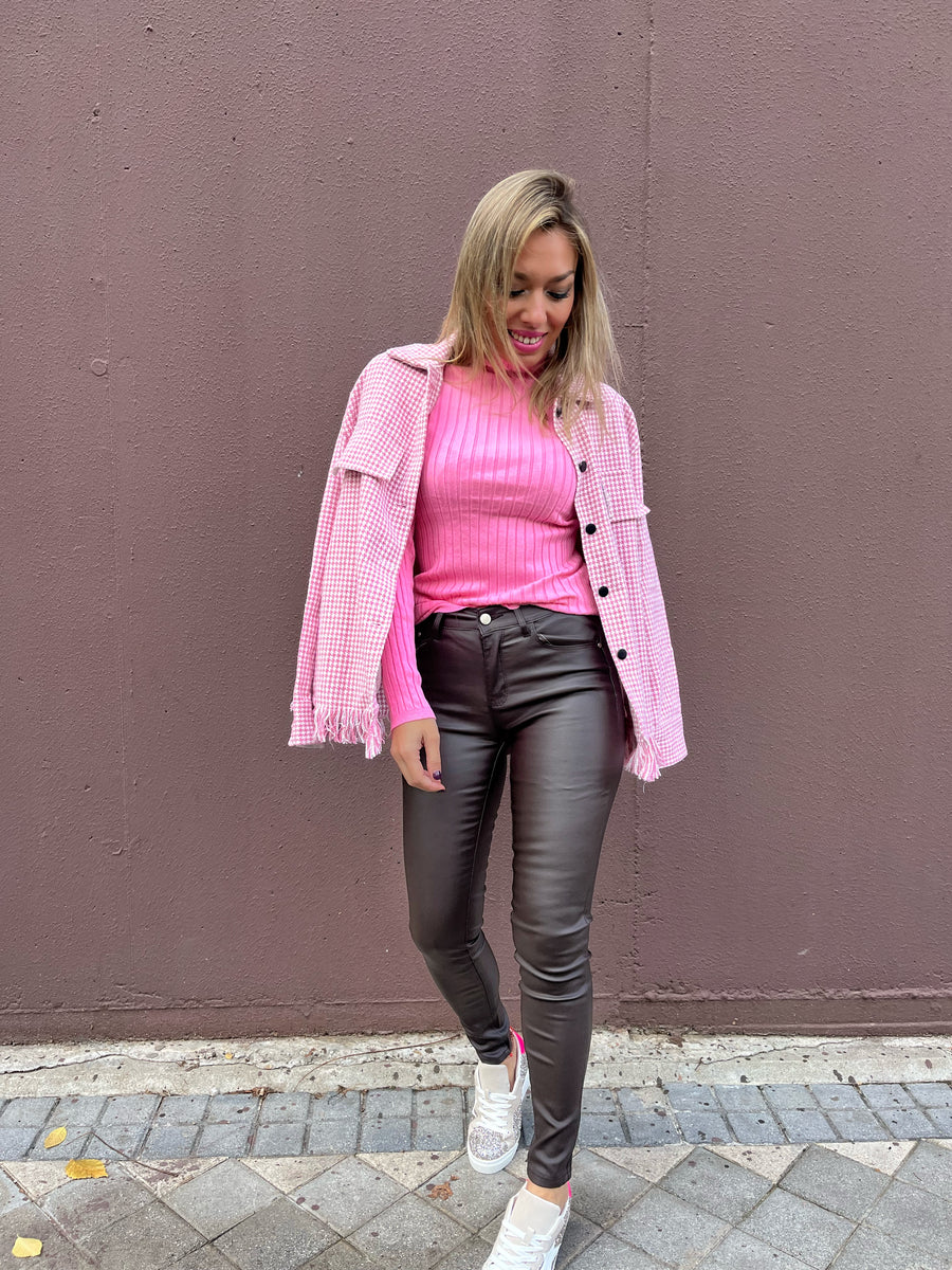 Pantalón Chocolate Encerado he – Bamboleiro Shop